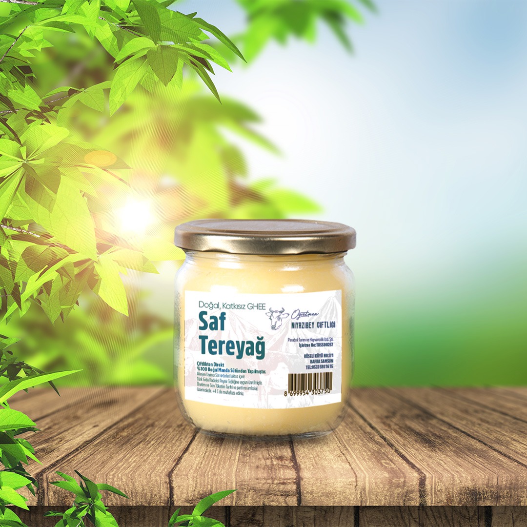 Ghee Saf Sade Tereyağı 350 G - KaradenizDogal.com
